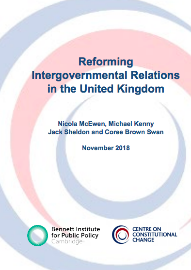 Intergovernmental relations: a blueprint for reform | The Constitution ...